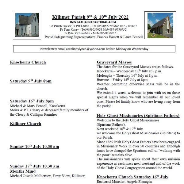 Live - Killimer Parish