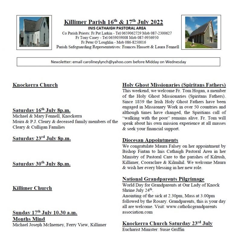 Live - Killimer Parish